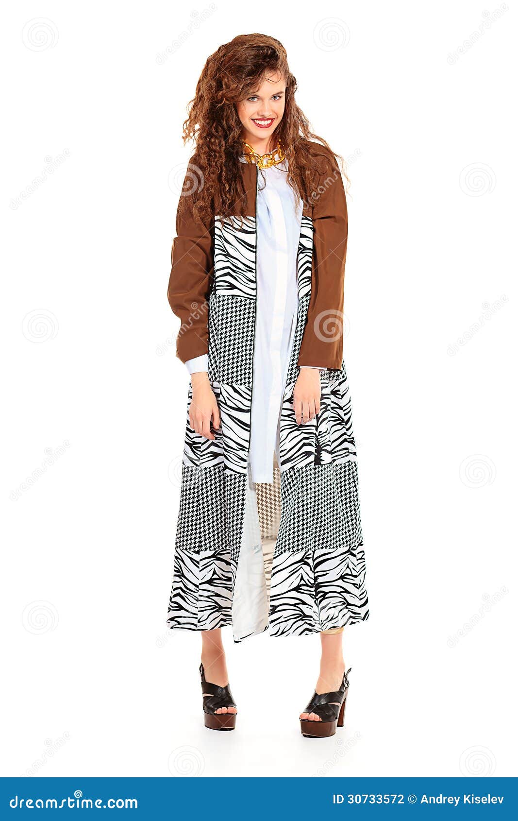 Moda model zdjęcie stock. Obraz złożonej z uroczy, femaleness - 30733572