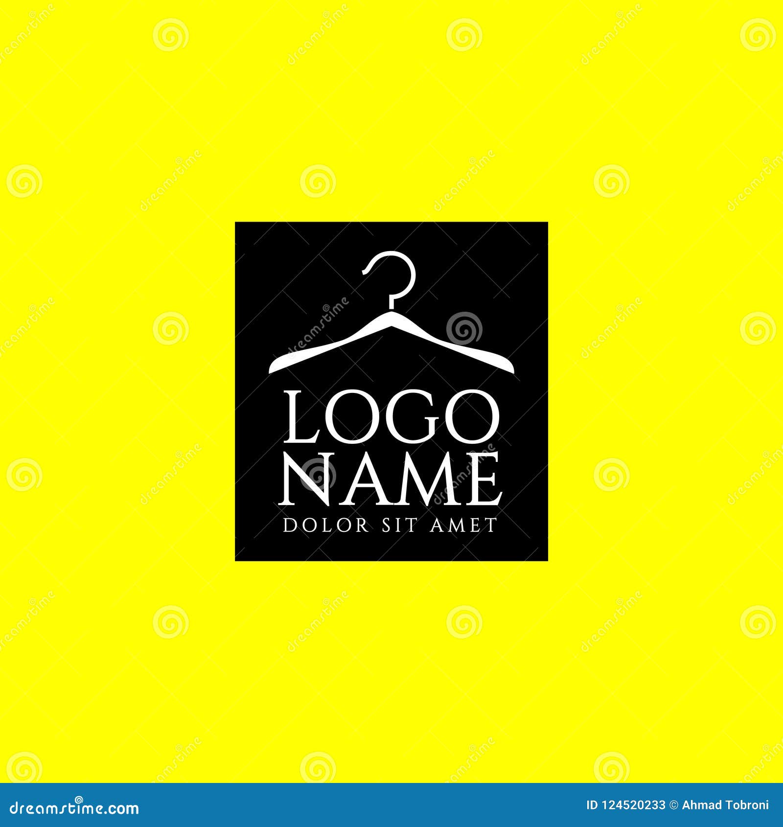 Mode Logo Vector Template Design Illustration Illustration de Vecteur ...