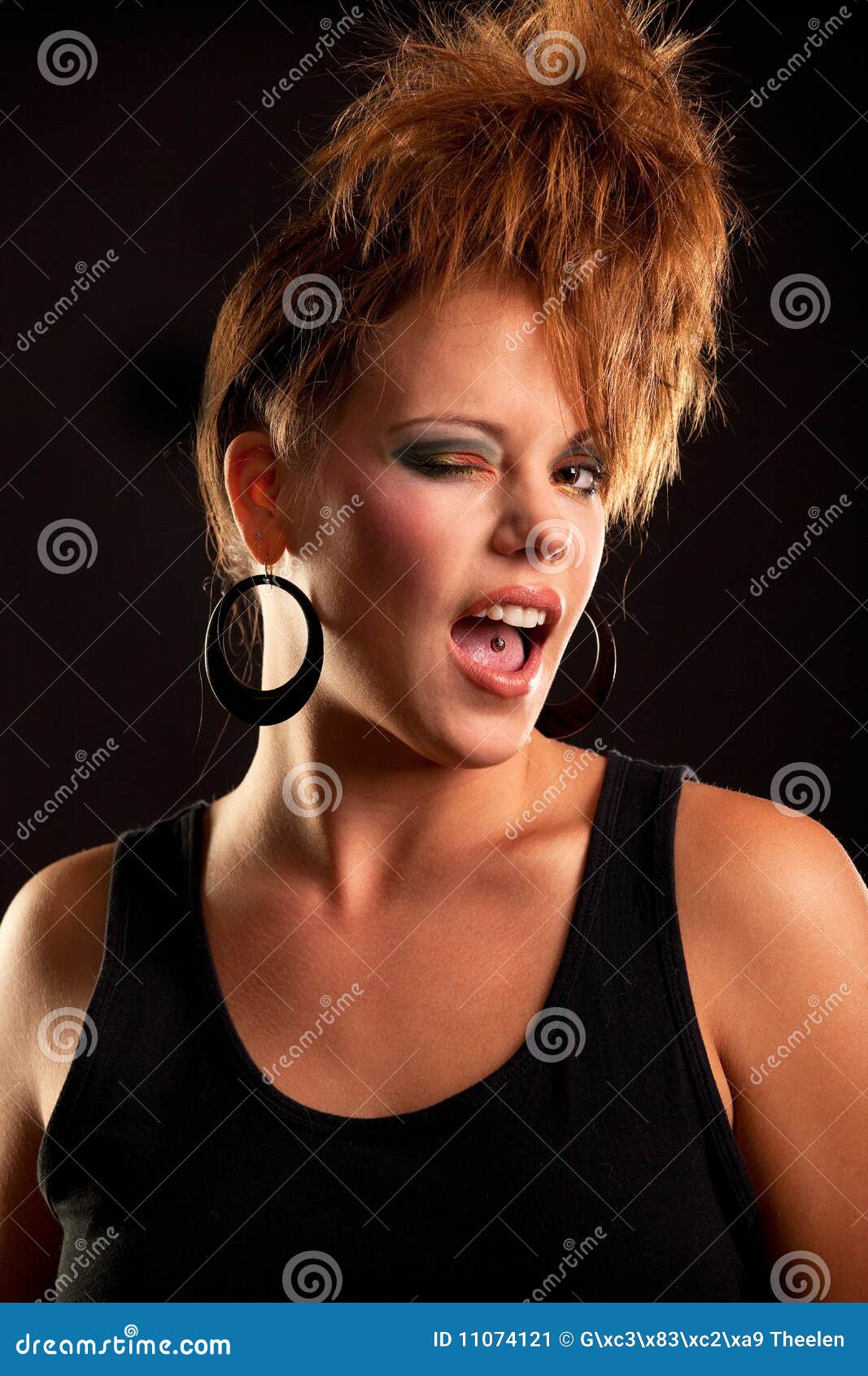 Model stock image. Image of mouth, open, women, figure - 11074121