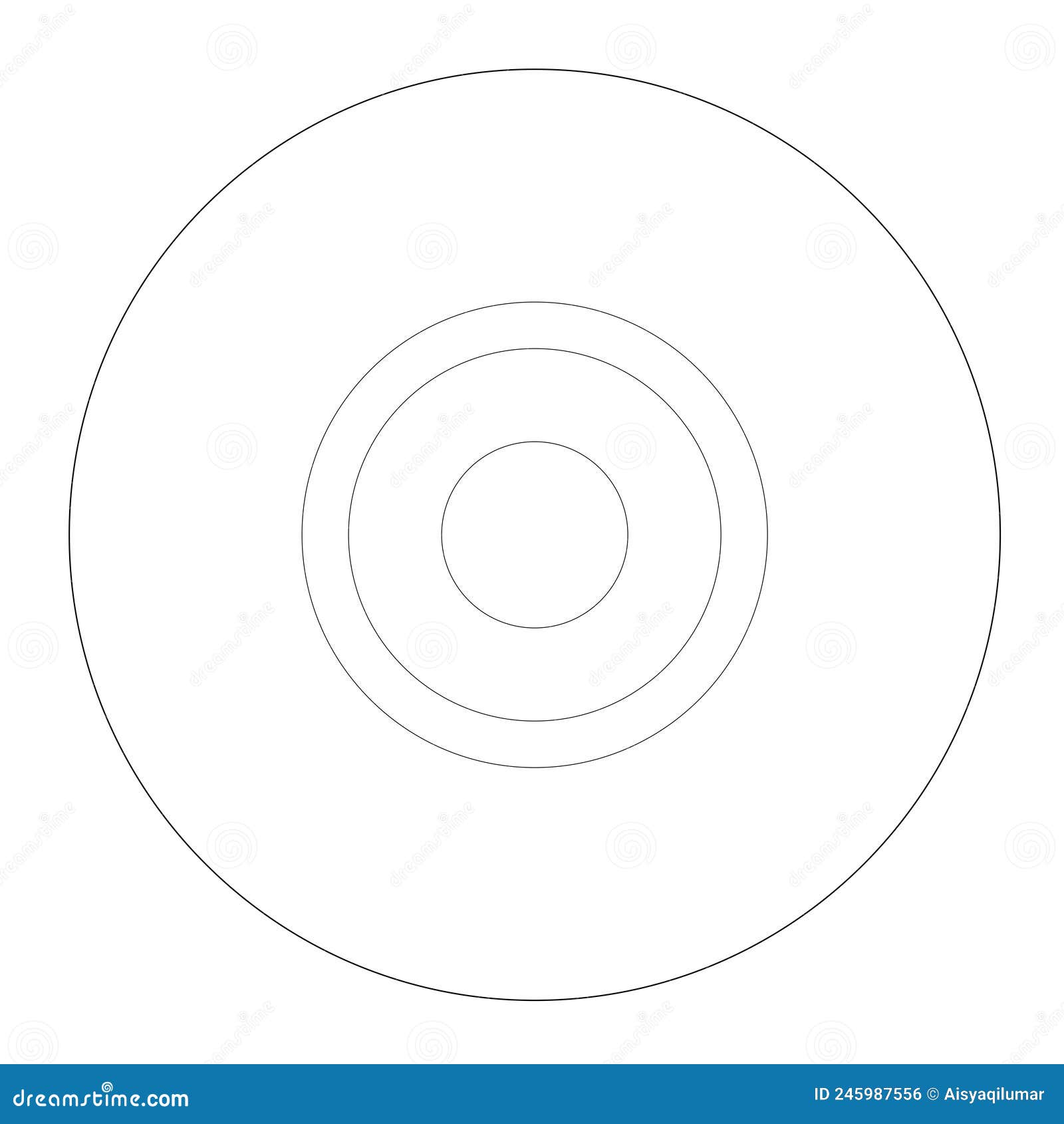 Graphical Drawing of Vehicle Wheels from the Side View. Stock ...
