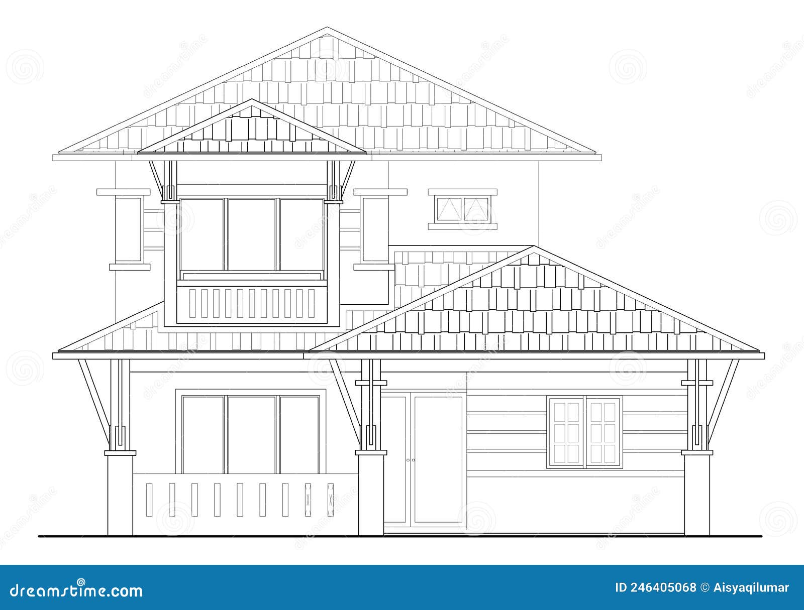 Front Elevations Cad
