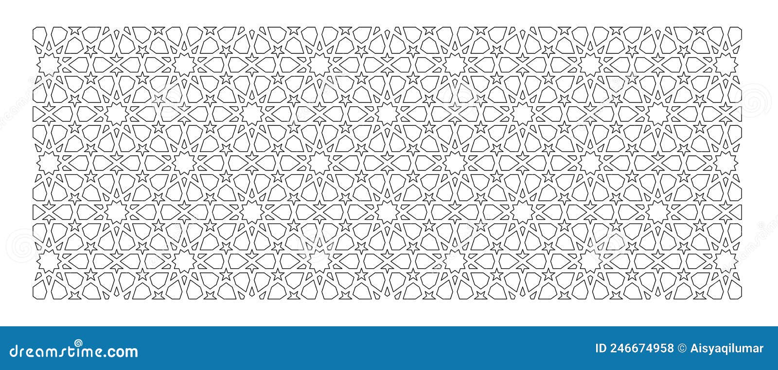 2D CAD Drawing of Islamic Geometric Pattern. Islamic Patterns Use ...