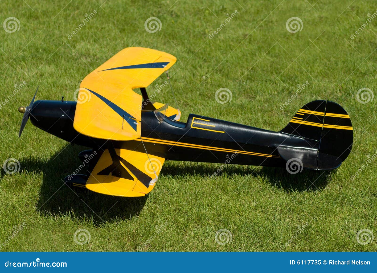 Model Airplane stock image. Image of aircraft, hobby, grass - 6117735