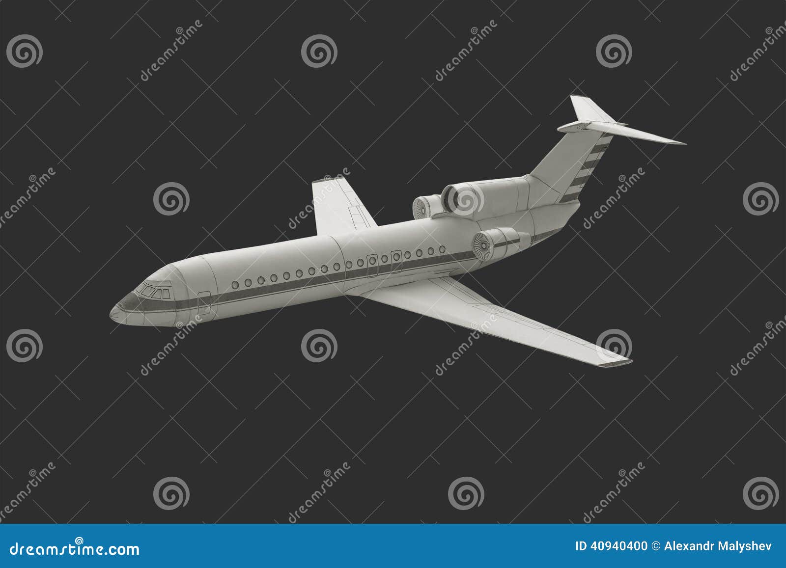Model airplane. stock photo. Image of objects, 2000s - 40940400