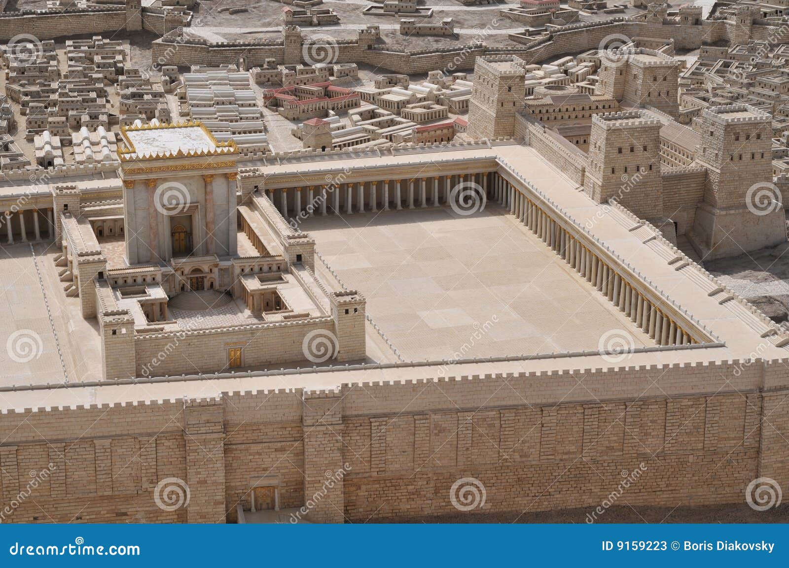 Old Jerusalem Temple Mount Royalty-Free Stock Image | CartoonDealer.com ...