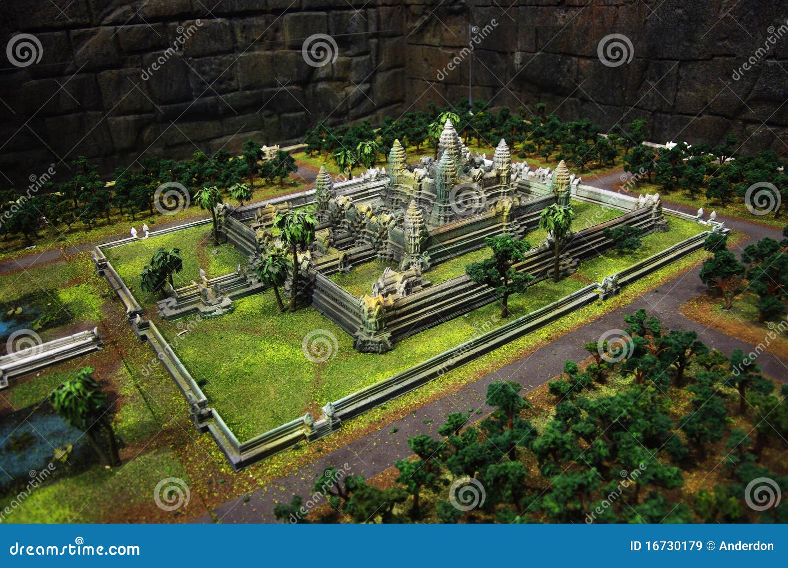 Model of Angkor Wat in Expo2010 Shanghai Editorial Stock Image - Image ...