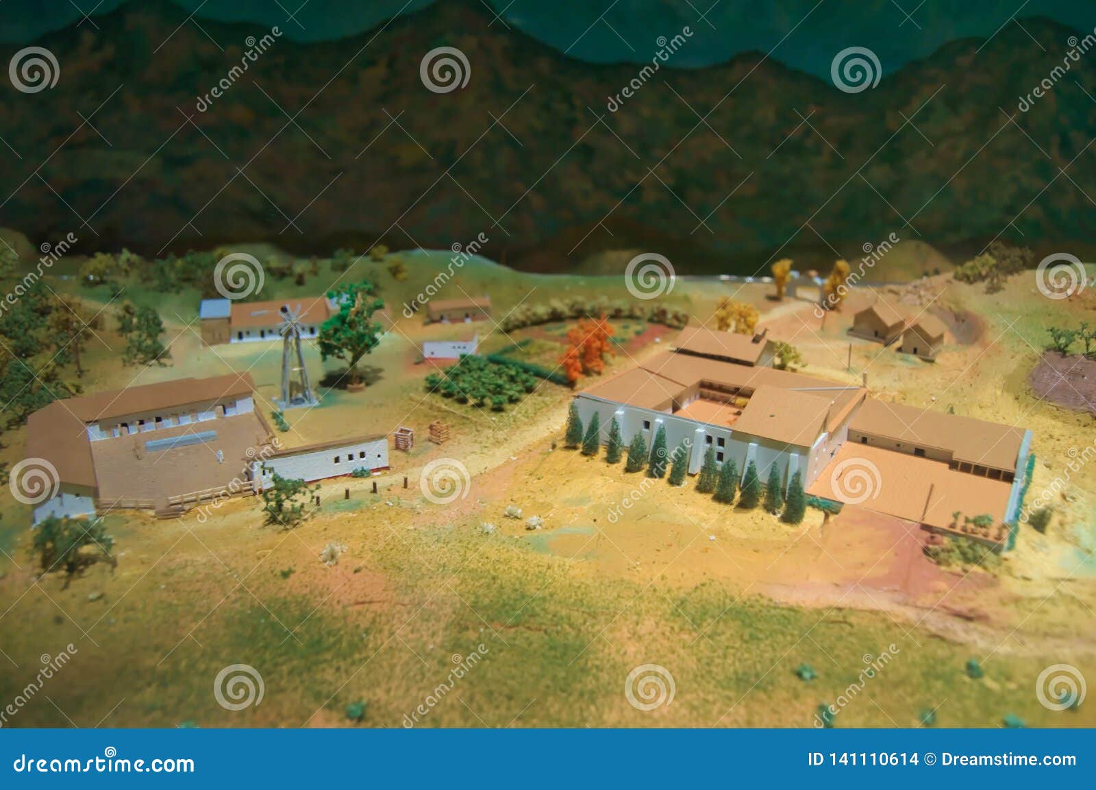 My town model kit stock photo. Image of town, model - 141110614