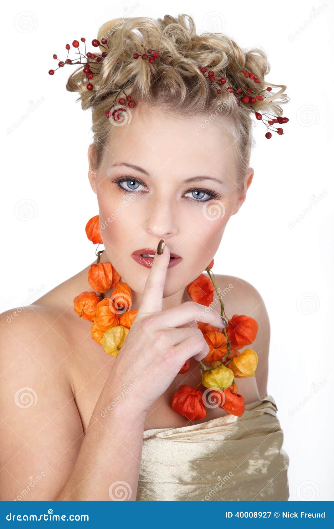 Model in autumn style stock image. Image of bright, eyelashes - 40008927