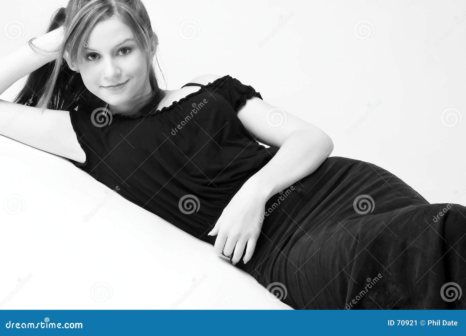 Model in B&W 14 stock image. Image of complexion, beauty - 70921