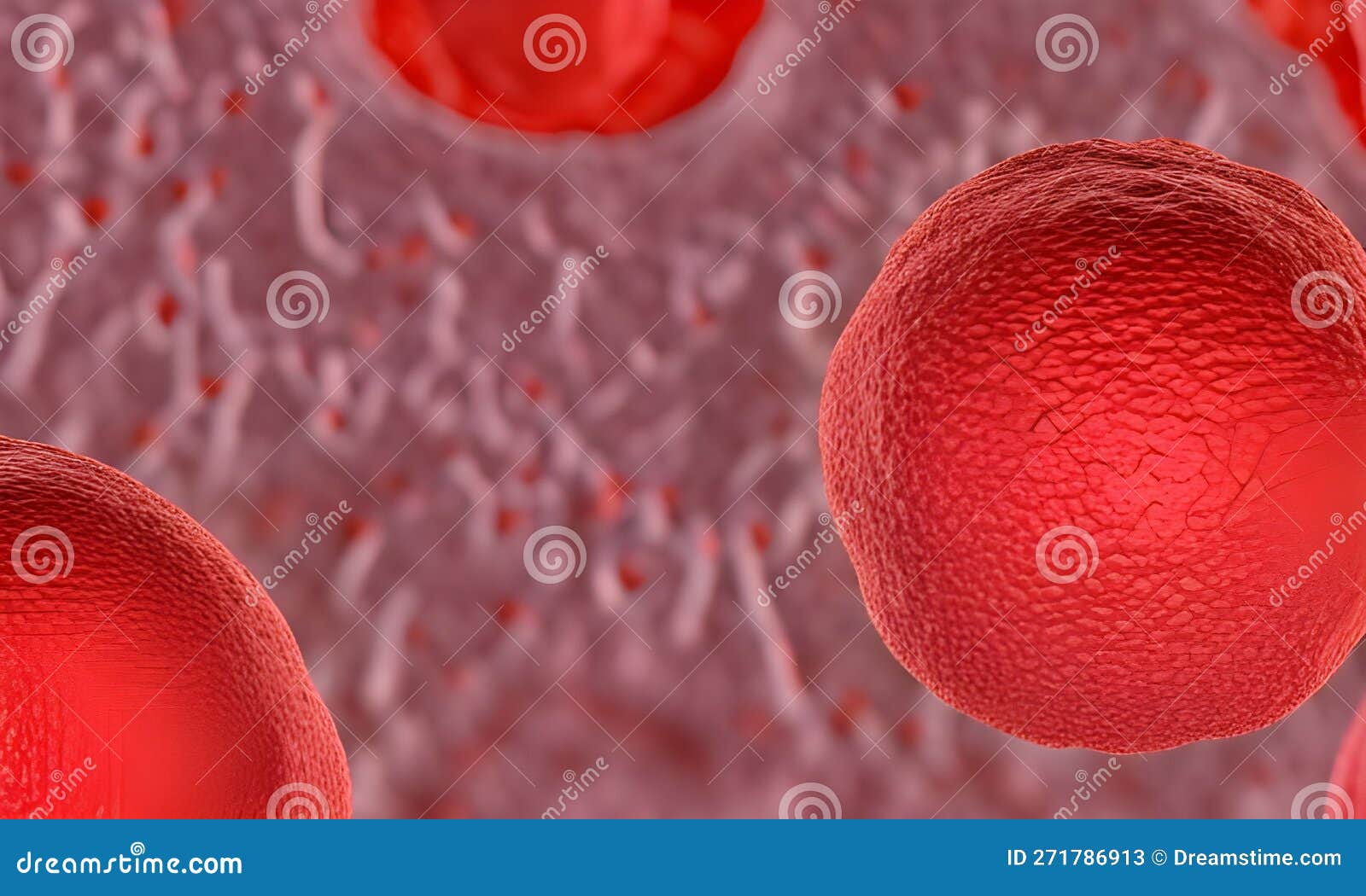 Model of blood cells stock illustration. Illustration of platelets ...