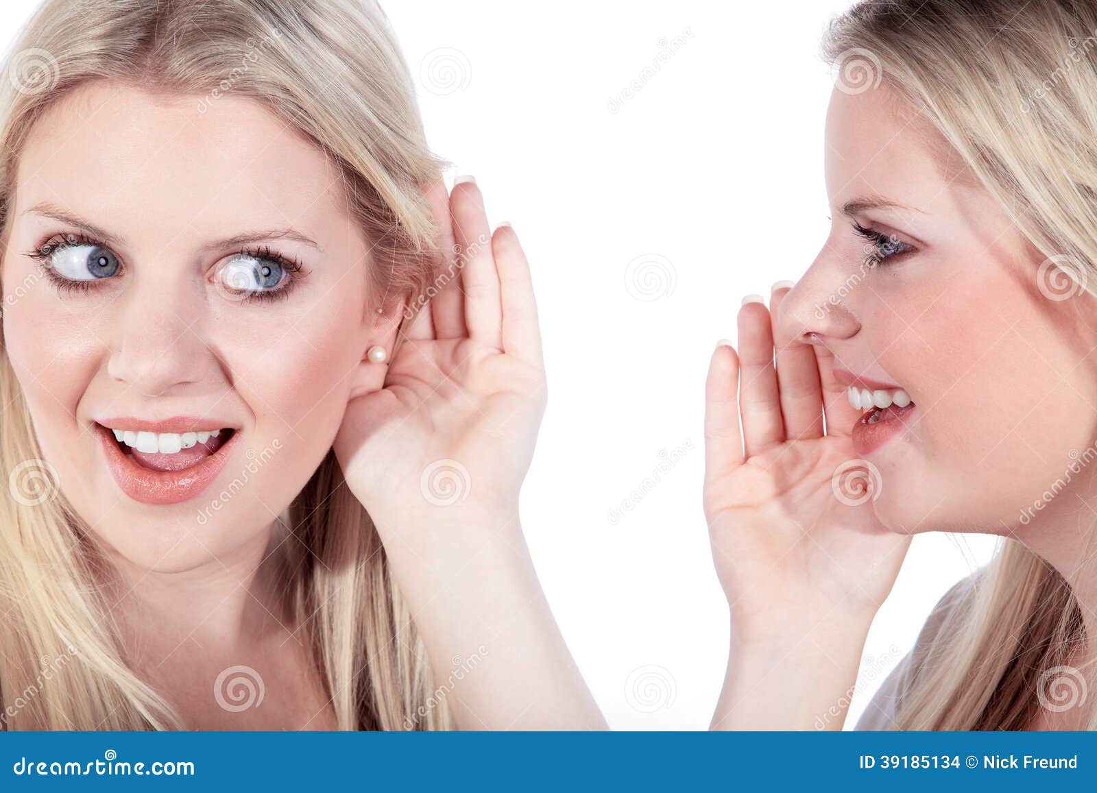 Model call and listen stock photo. Image of person, portrait - 39185134