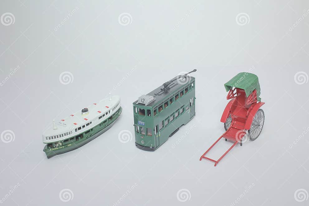 A Model of Classical Hk Transport Scale Stock Image - Image of tram ...