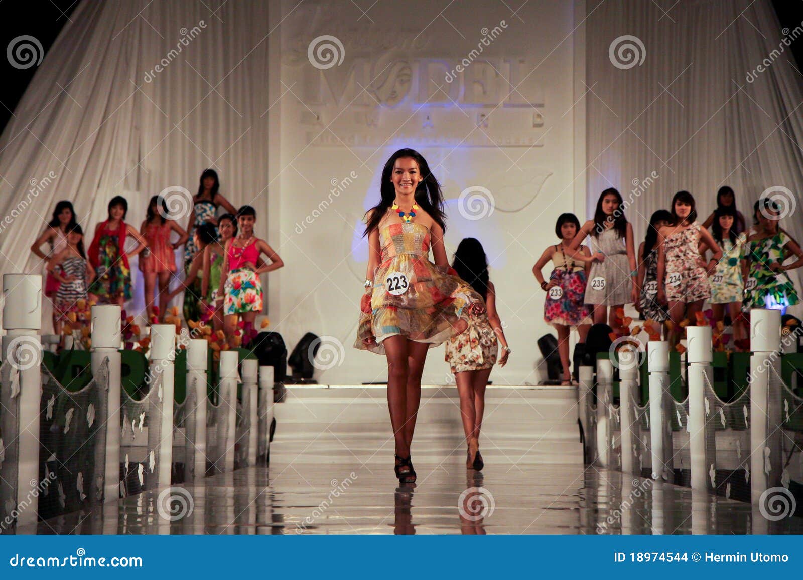 Model Competition editorial stock image. Image of atrium - 18974544