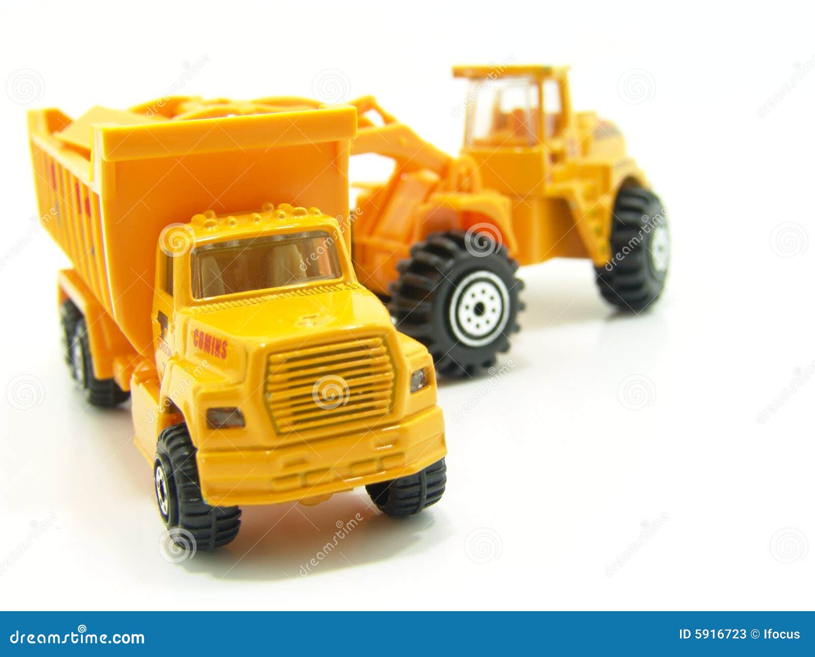 Model Construction Vehicles Stock Image - Image of play, molded: 5916723