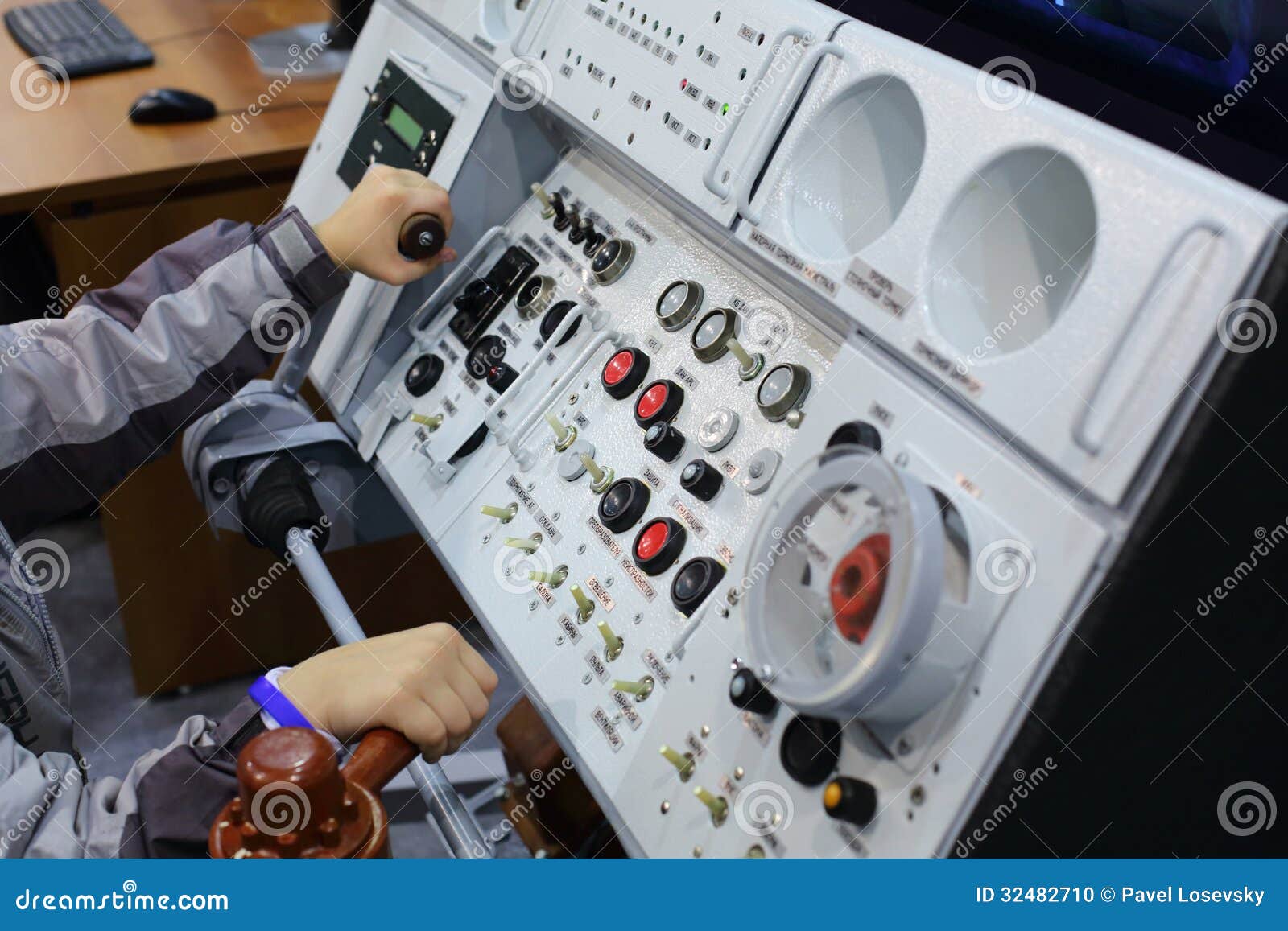Model of Control Panel Subway Car at the Second Congress and Exhibition ...