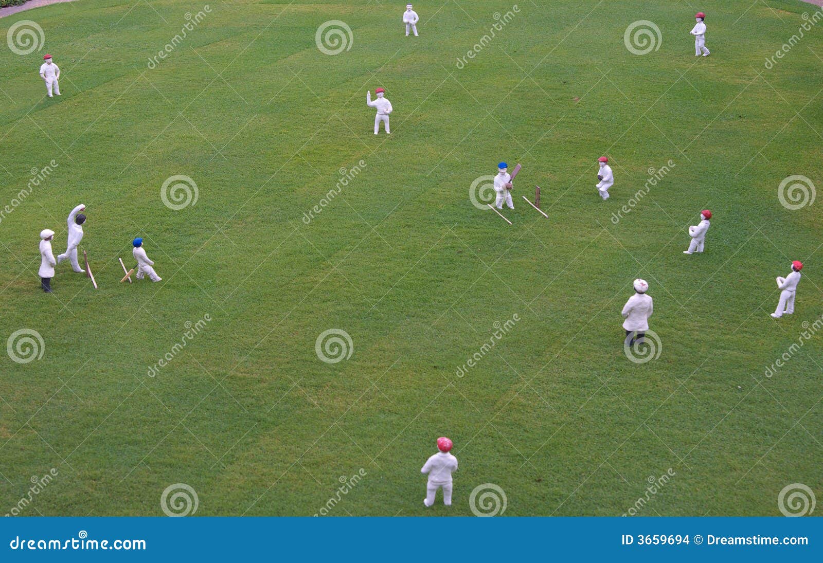 Model Cricket match game stock photo. Image of pitch, model - 3659694