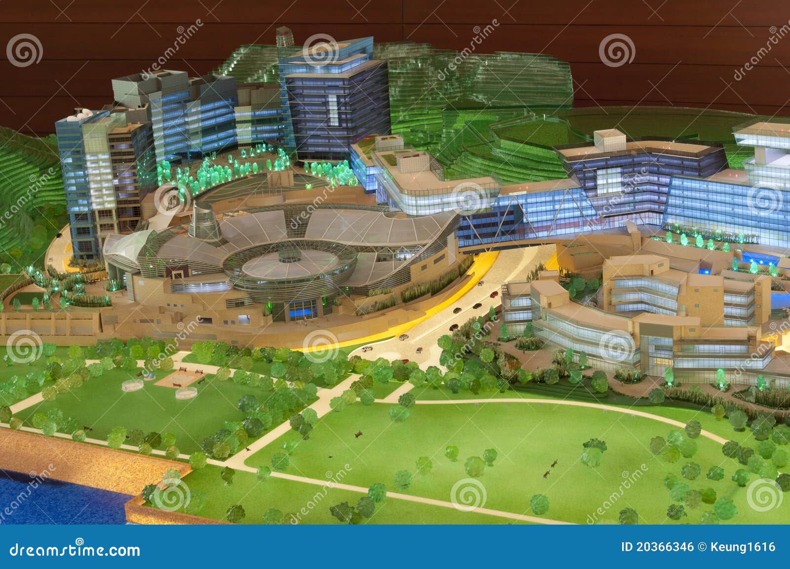 Model of Cyberport Close Up Shot Editorial Photo - Image of architect ...
