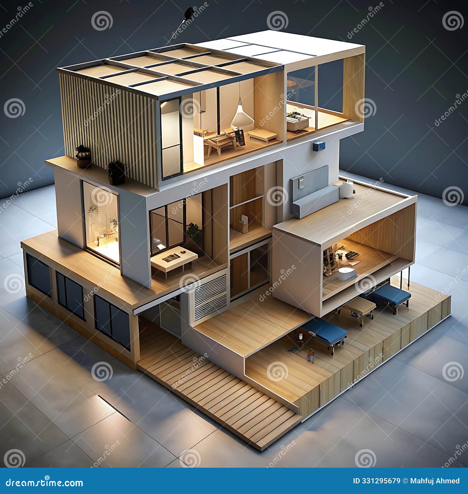 Model Duplex House Project With Swimming Pool Sustainability And Energy ...