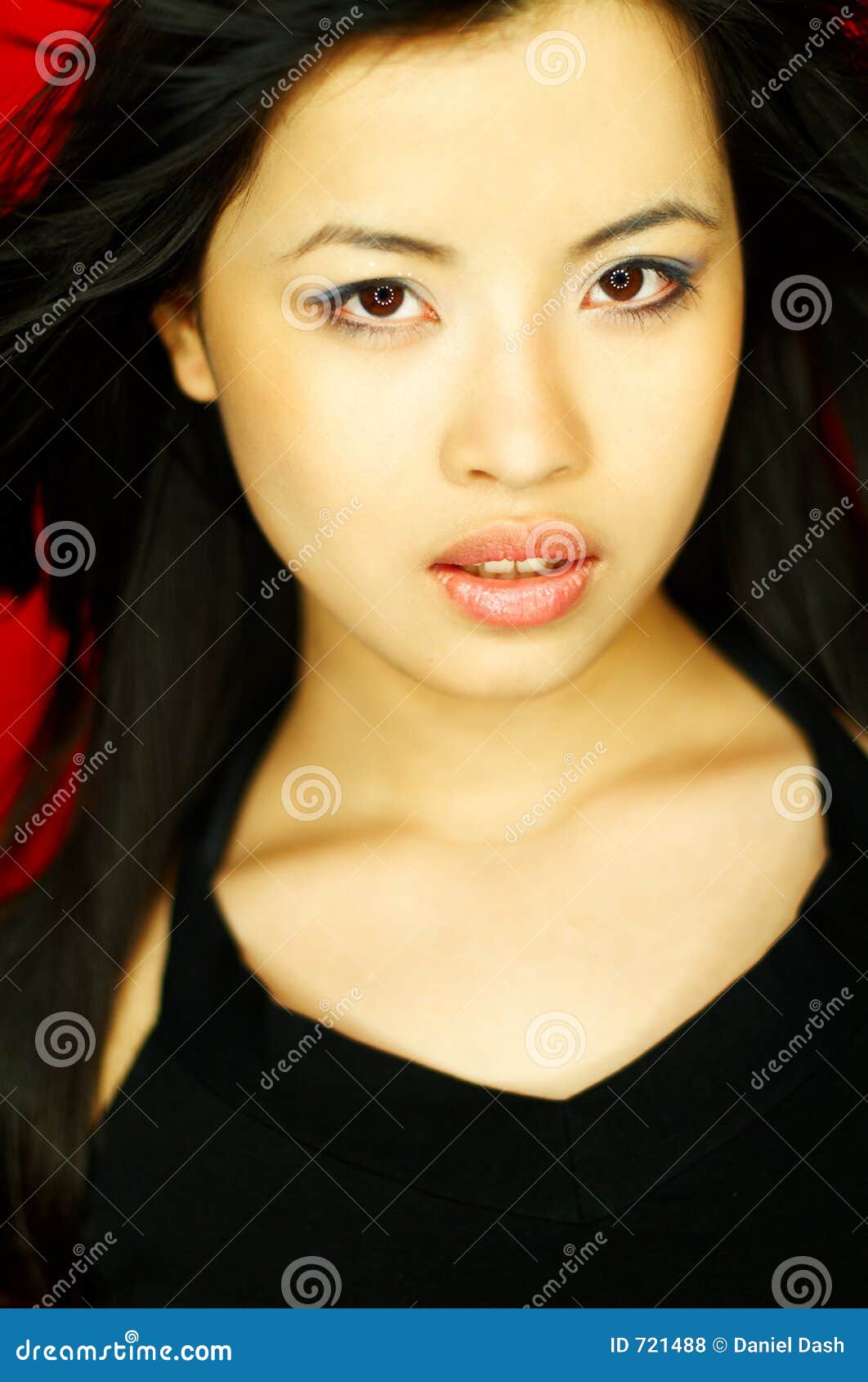 Model expressions stock photo. Image of lashes, beautiful - 721488