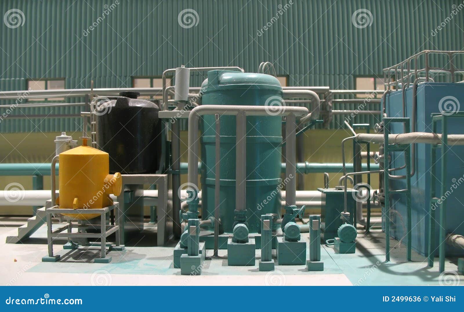Model Factory stock photo. Image of factory, shrink, reduced - 2499636