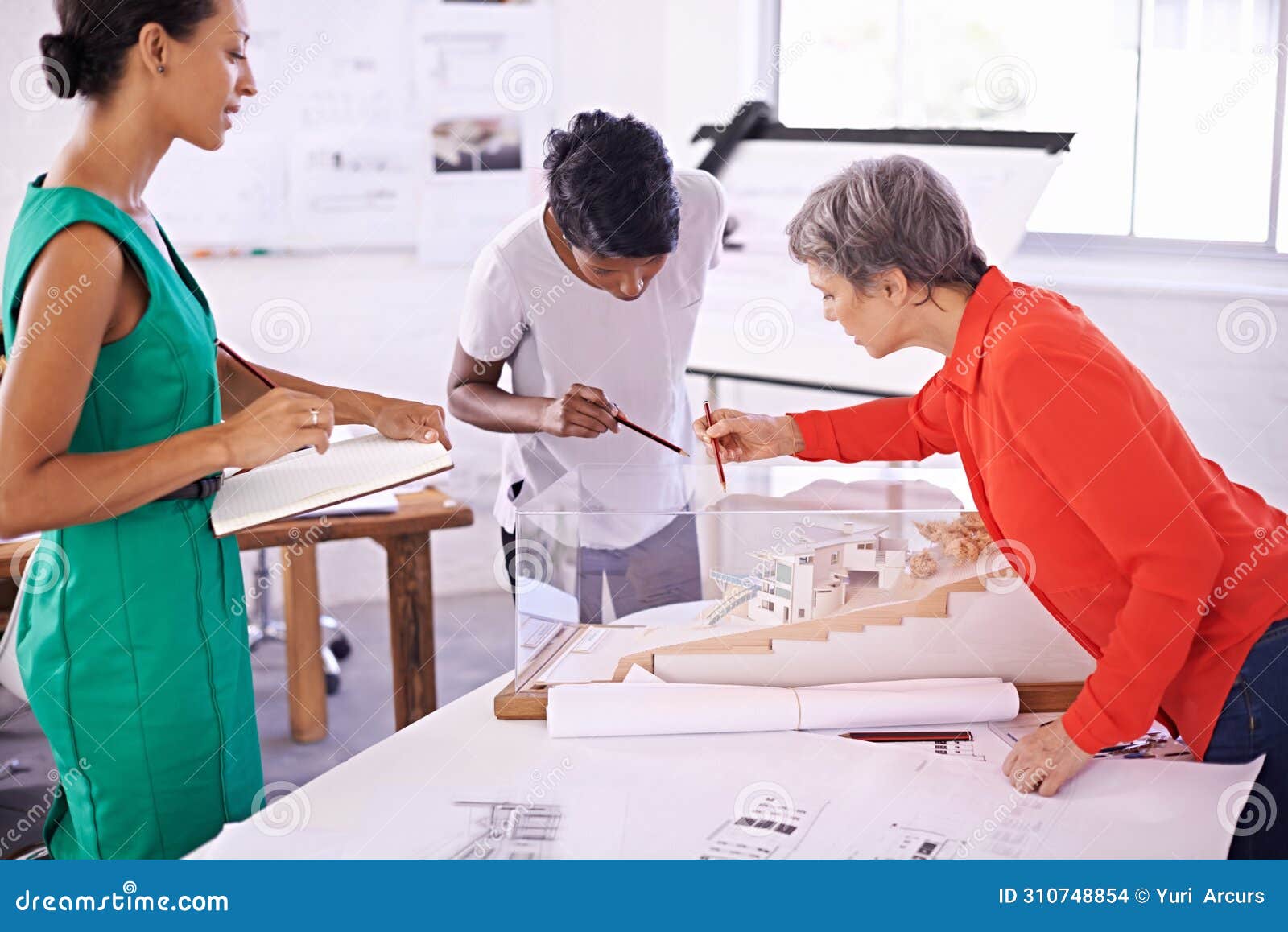 Model, Floor Plan or Engineering Team Drawing for Development Project ...