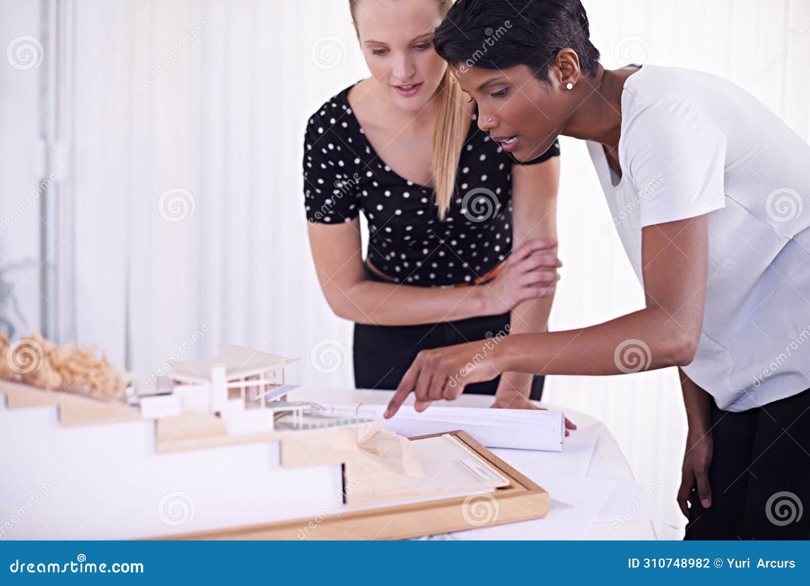 Model, Floor Plan or People with Engineering Teamwork for Development ...