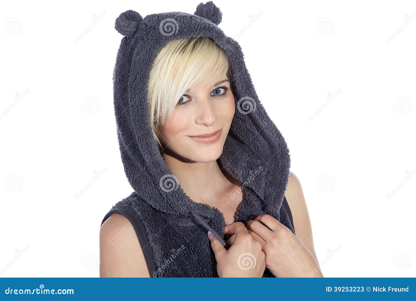 Model with funny outfit stock image. Image of fashion - 39253223