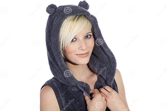 Model with funny outfit stock image. Image of fashion - 39253223