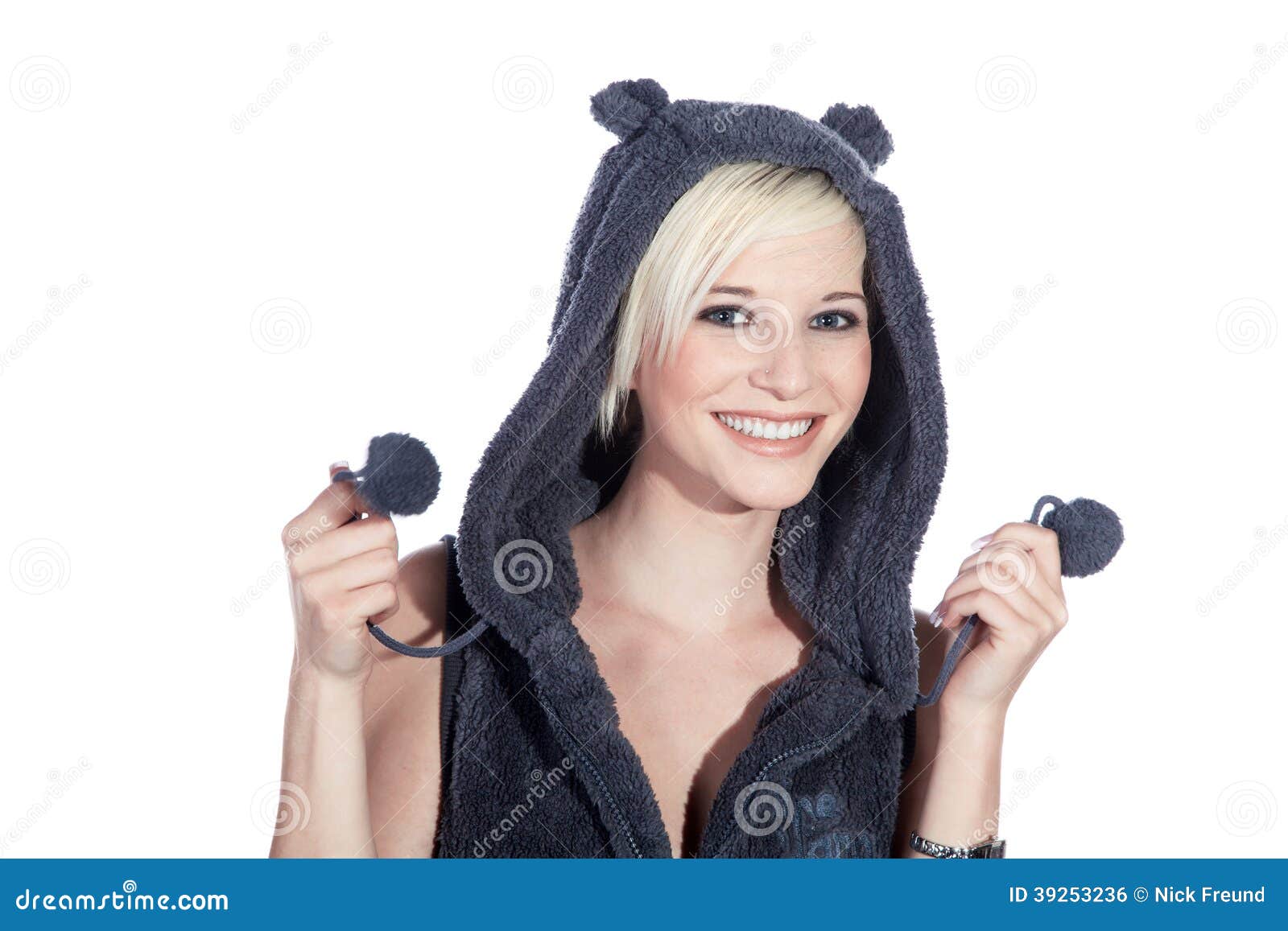 Model with funny outfit stock photo. Image of figure - 39253236