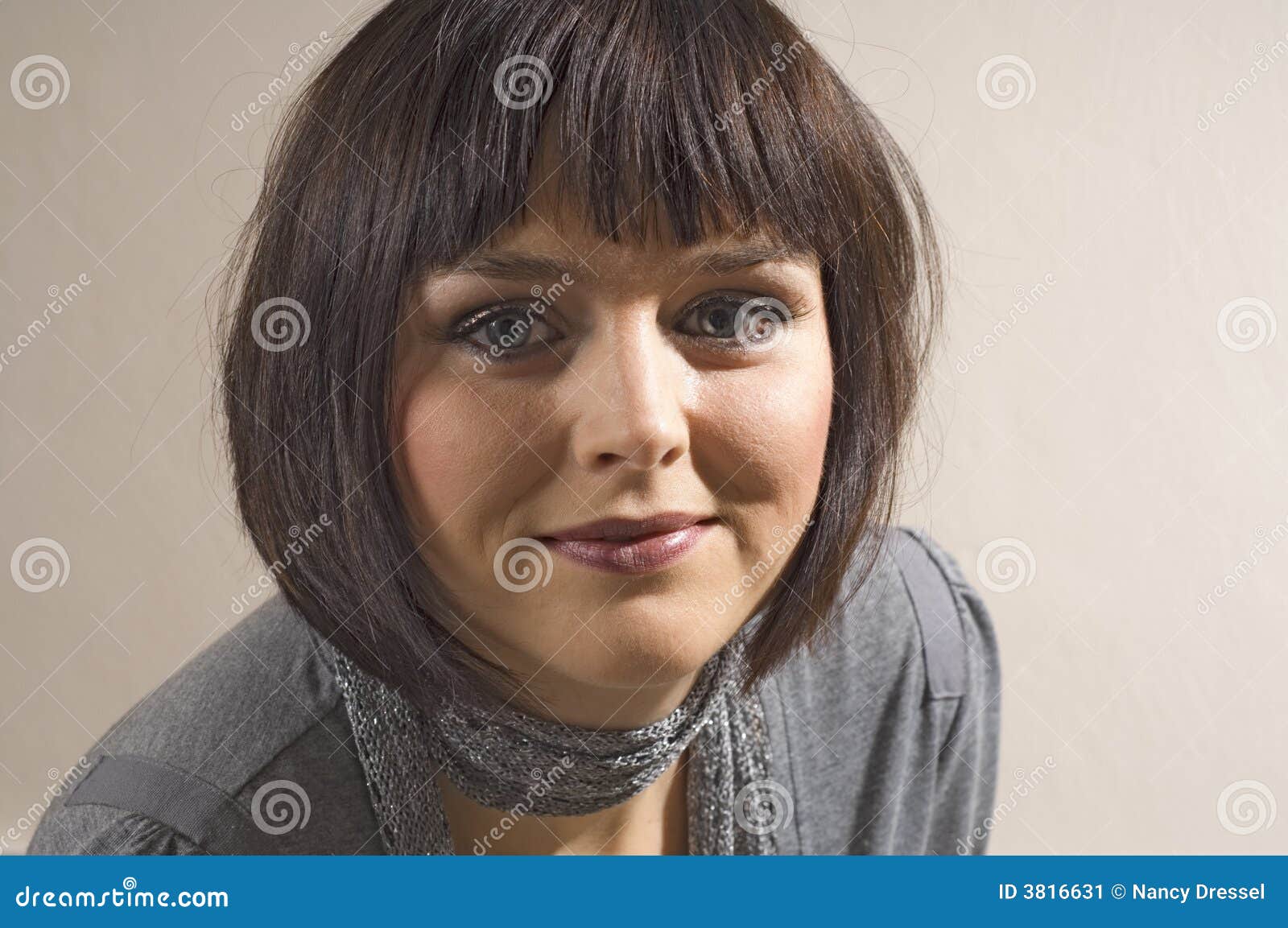 Model head portrait stock image. Image of healthy, glamorous - 3816631