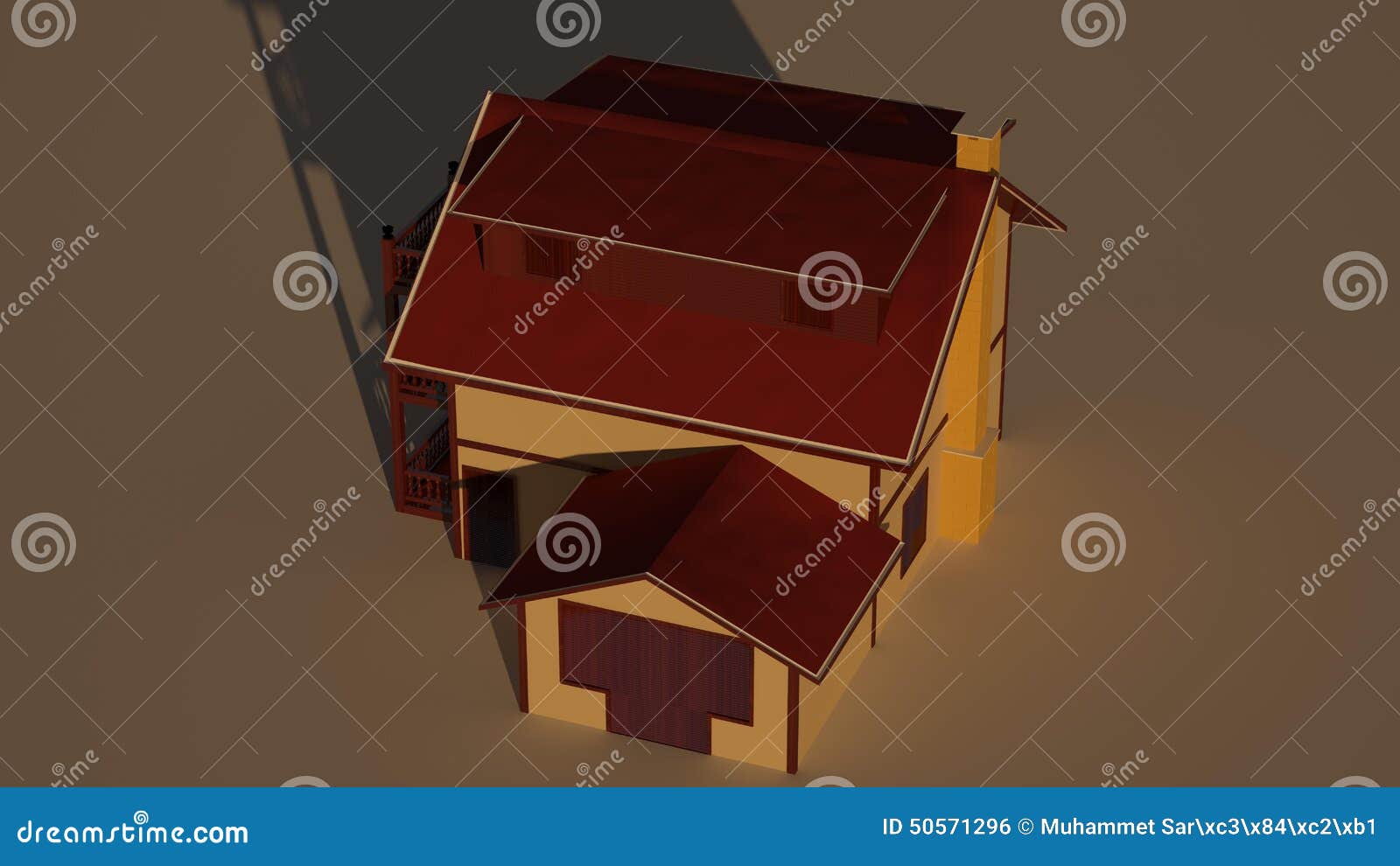 Model home stock illustration. Illustration of roof, shelter - 50571296