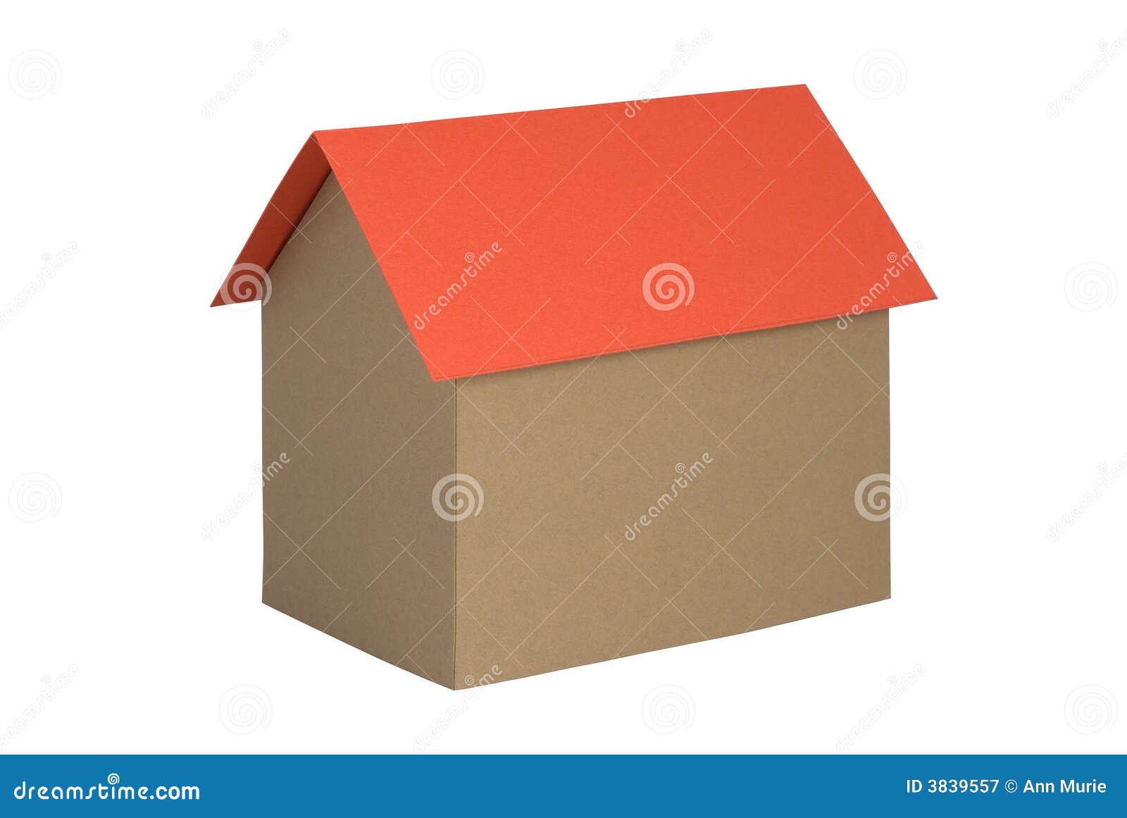 Model House stock image. Image of cardboard, home, structure - 3839557