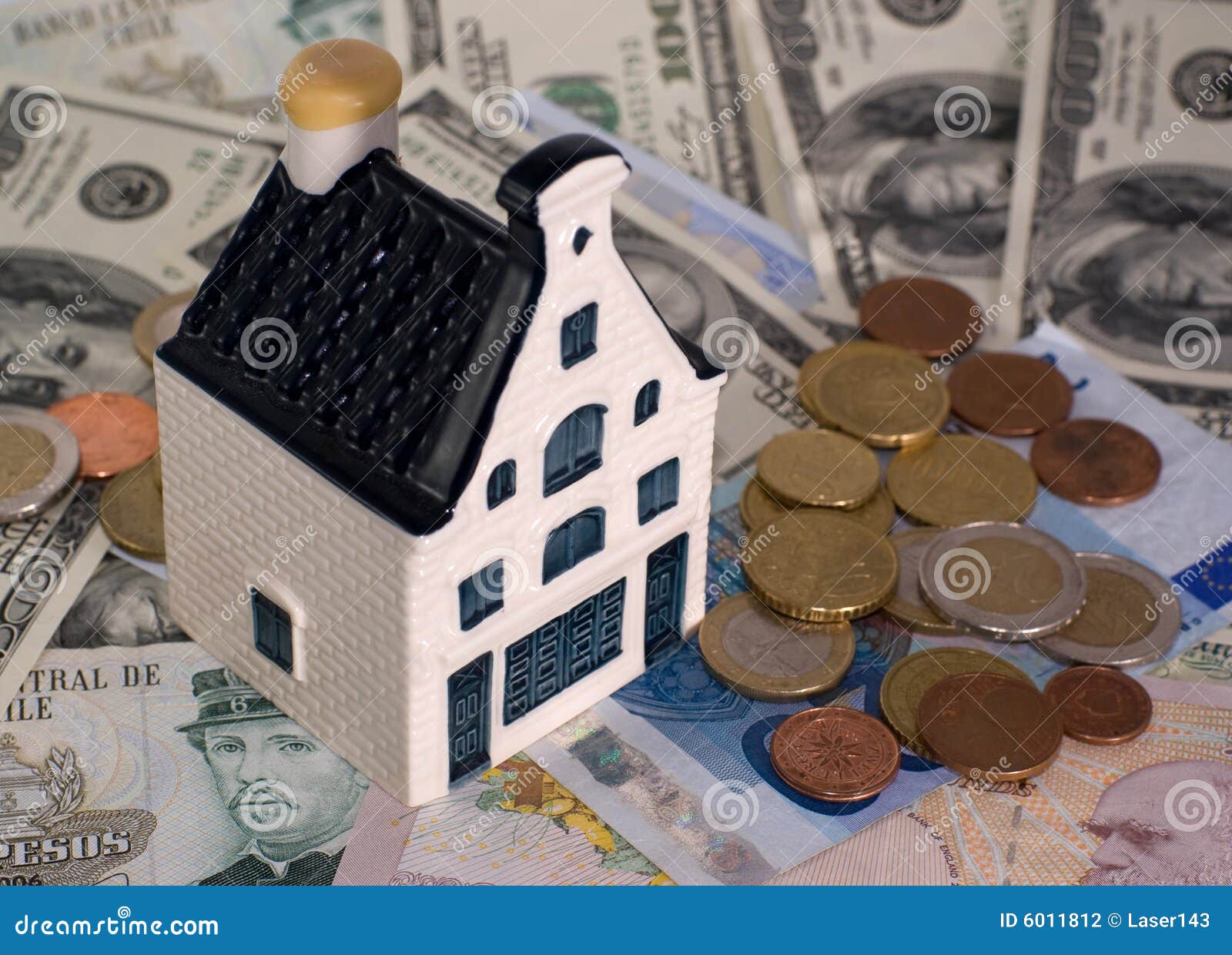 The model house stock photo. Image of global, building - 6011812