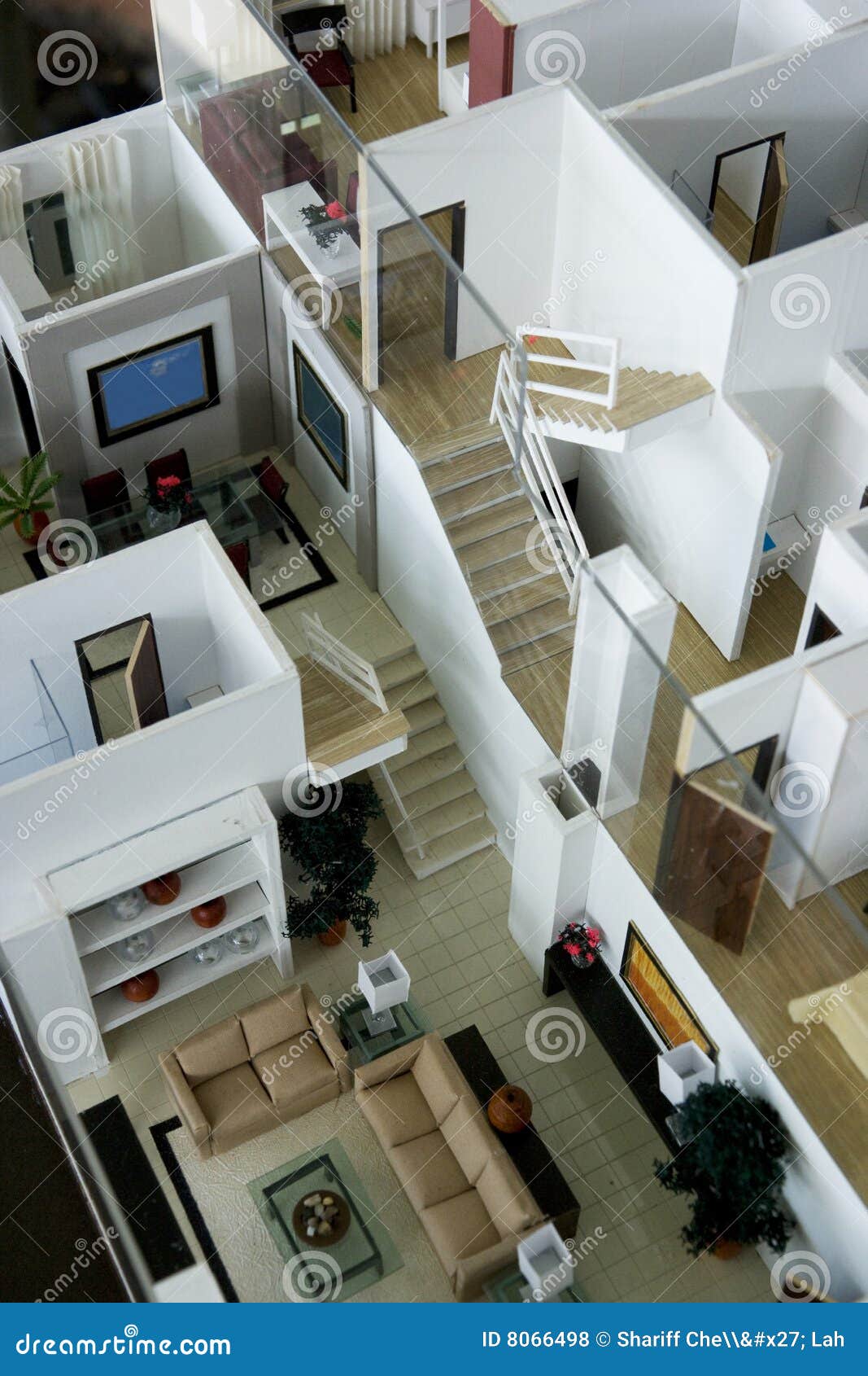 Model House Interior stock photo. Image of model, room - 8066498