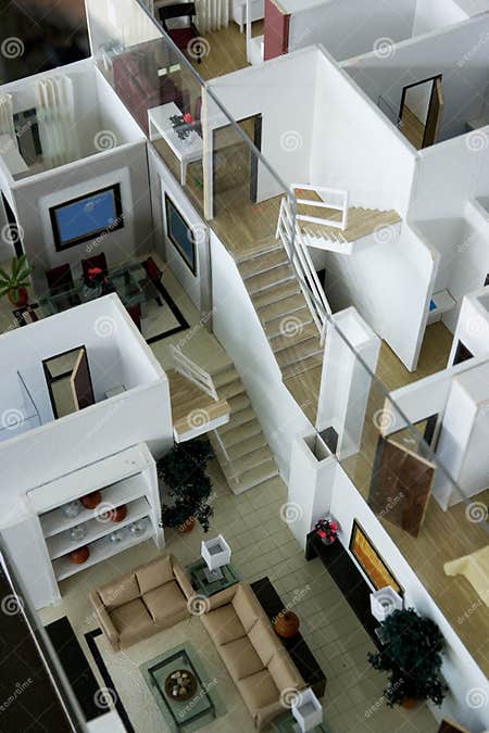 Model House Interior stock photo. Image of model, room - 8066498