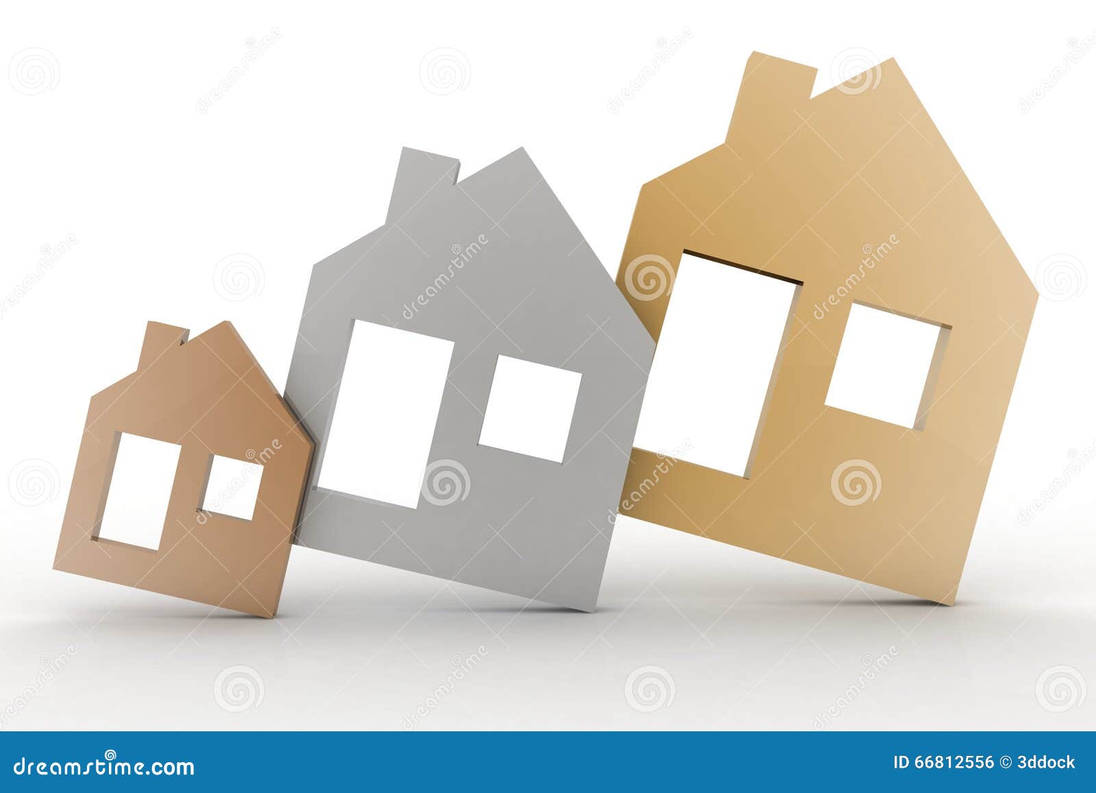 Model house symbol set stock illustration. Illustration of comfort ...