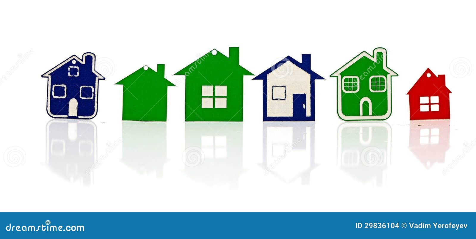 Model house symbol set stock photo. Image of living, lease - 29836104