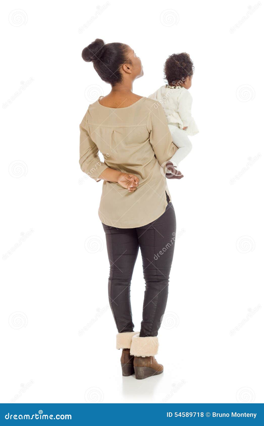 Model isolated from behind stock photo. Image of black - 54589718