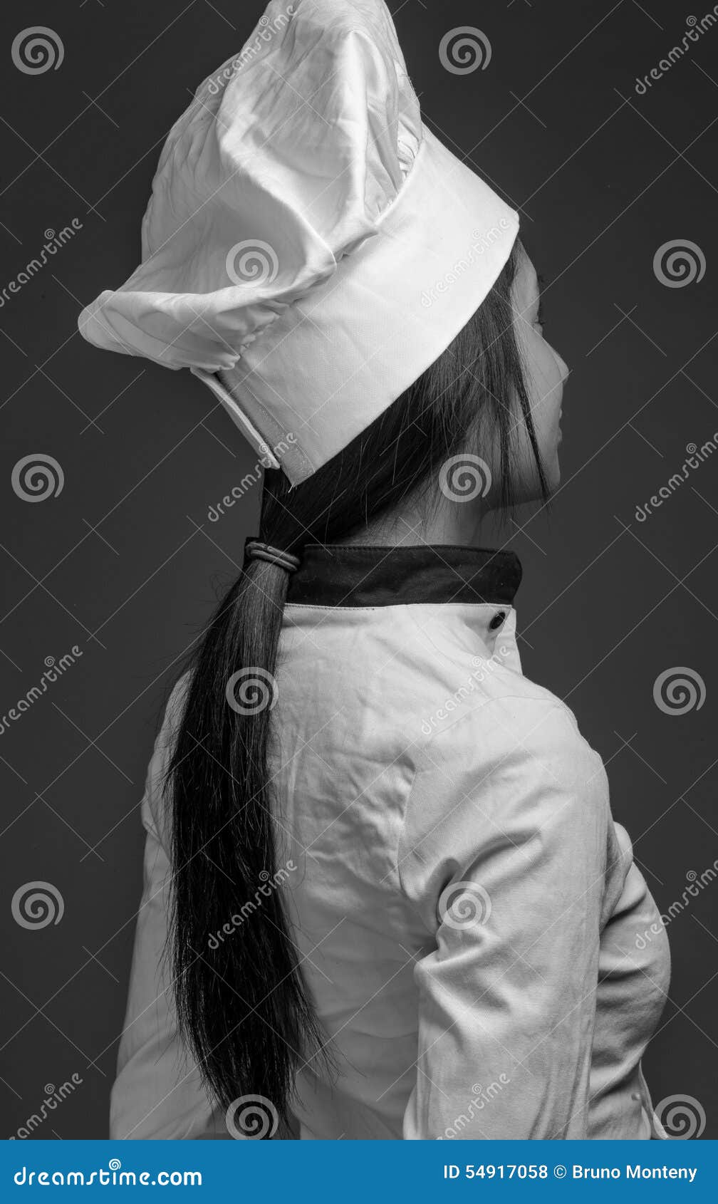 Model isolated from behind stock photo. Image of watching - 54917058