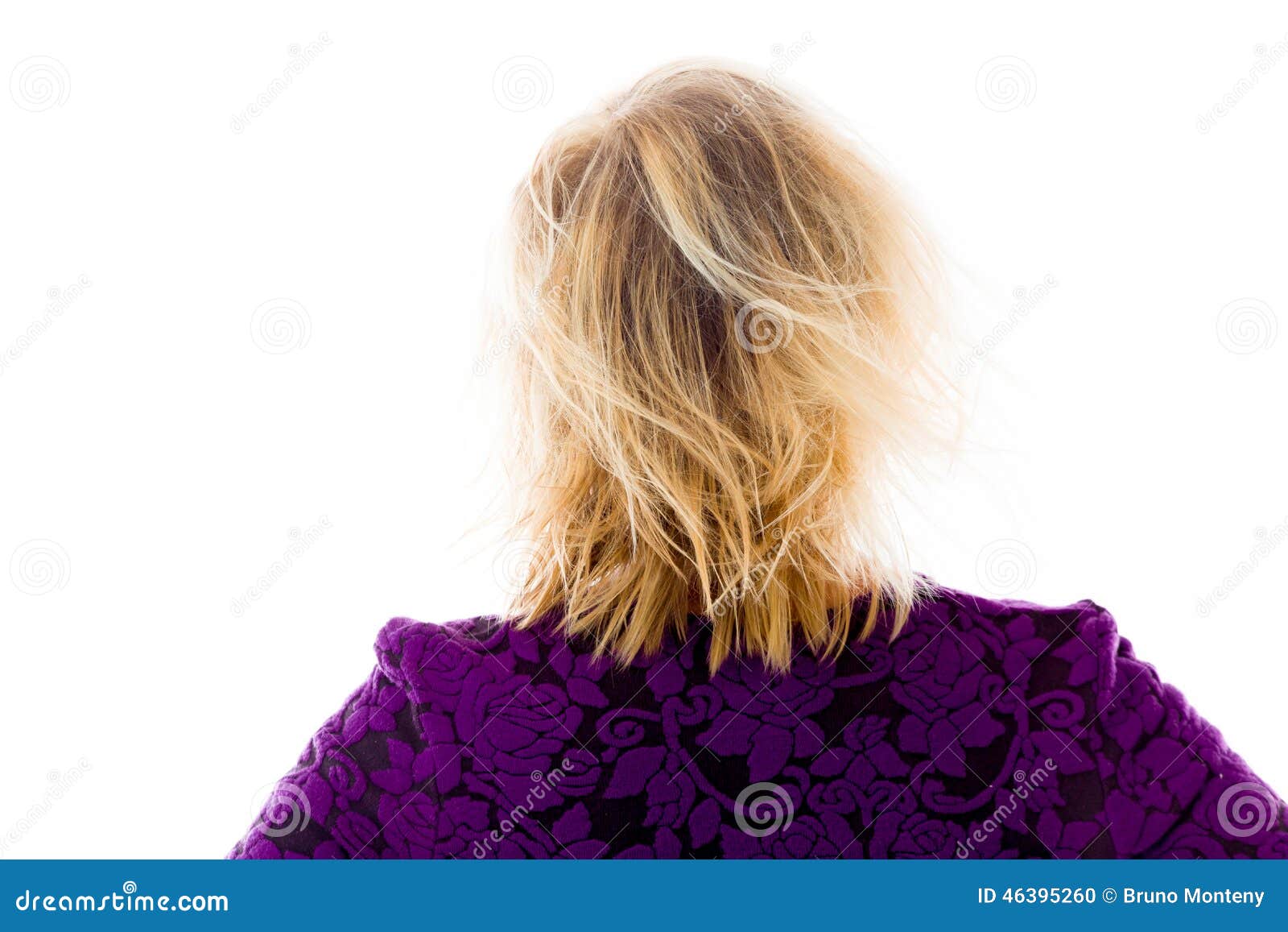 Model Isolated on Plain Background Back Hands on Stock Photo - Image of ...