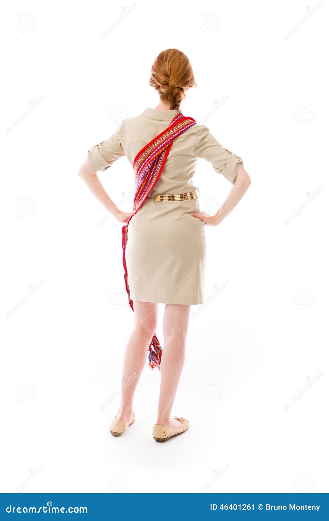 Model Isolated on Plain Background Back Hands on Stock Image - Image of ...