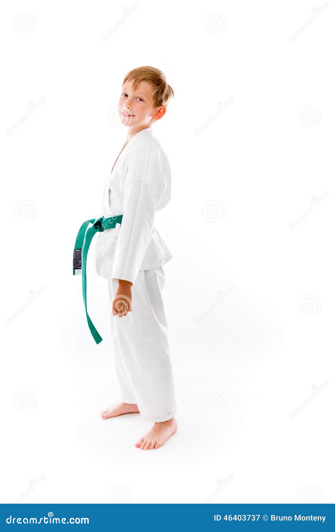 Model Isolated on Plain Background Back Turning Stock Image - Image of ...