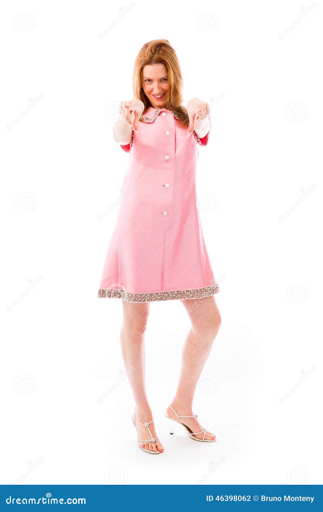Model Isolated on Plain Background Fingers Stock Photo - Image of model ...