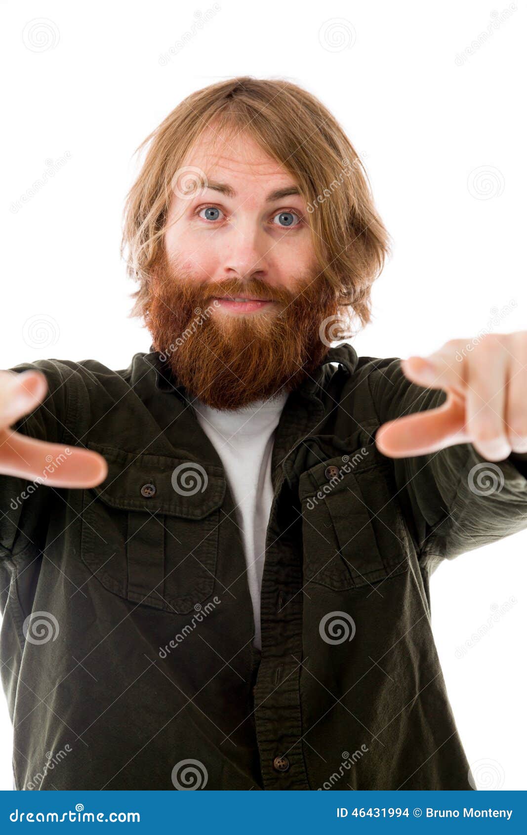 Model Isolated on Plain Background Fingers Stock Photo - Image of ...