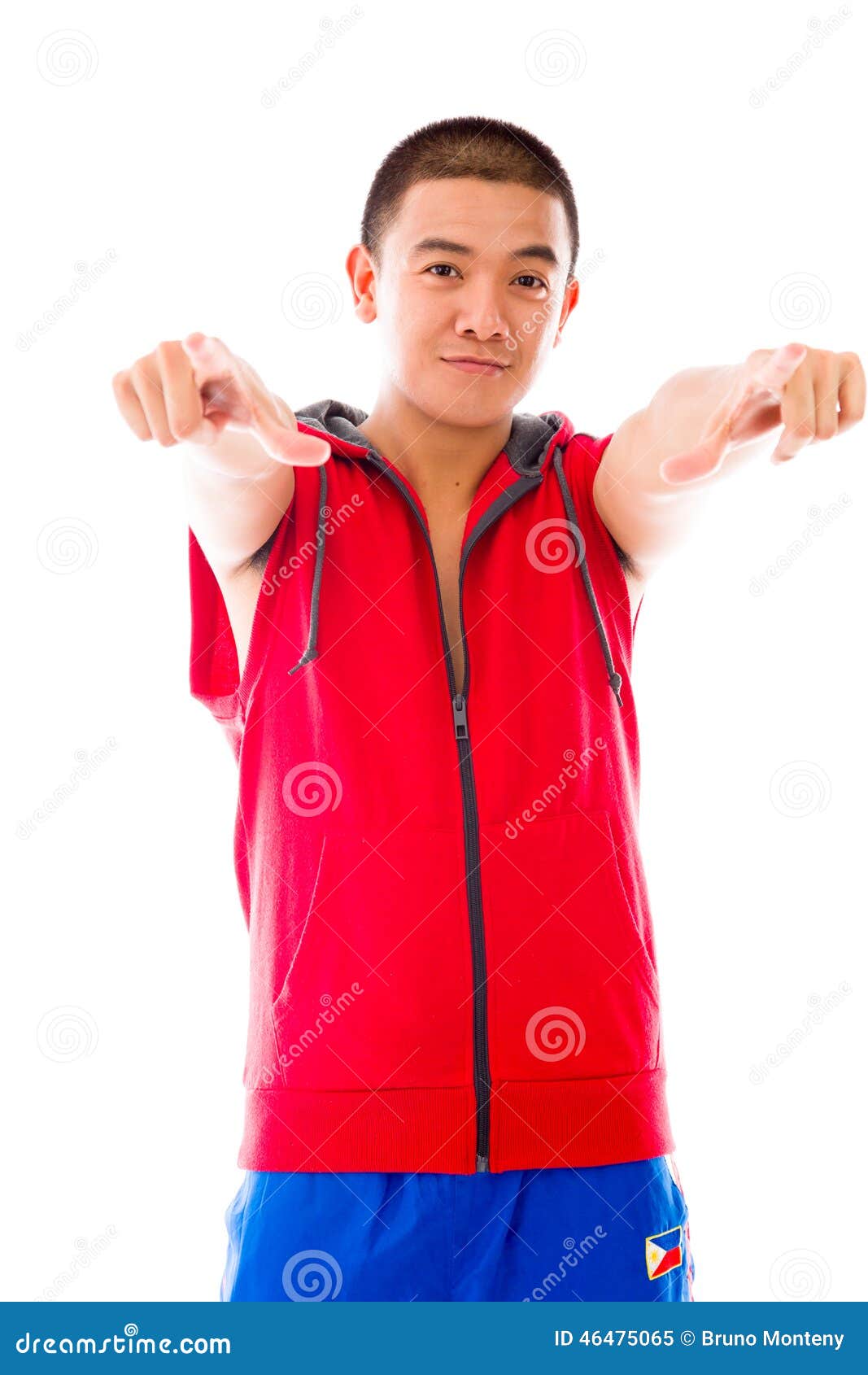 Model Isolated on Plain Background Fingers Stock Image - Image of focus ...