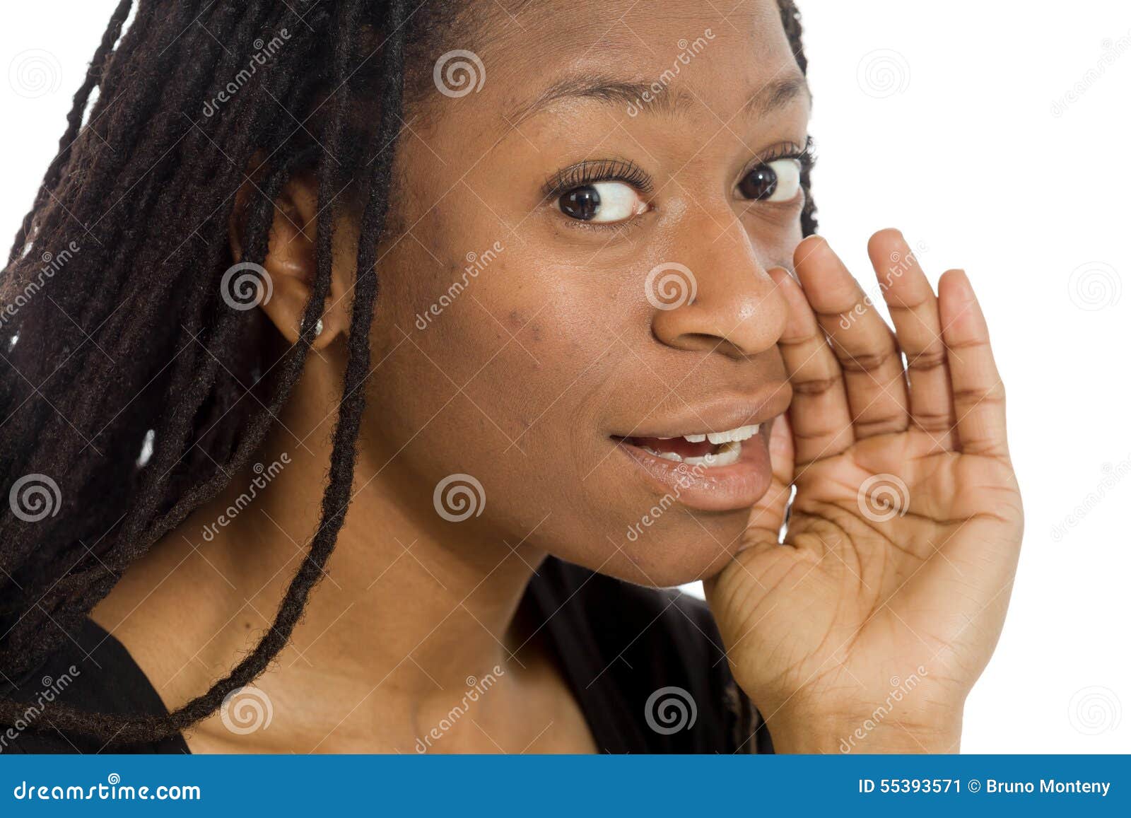 Model Isolated Talking Shouting Voice Stock Image - Image of shouting ...