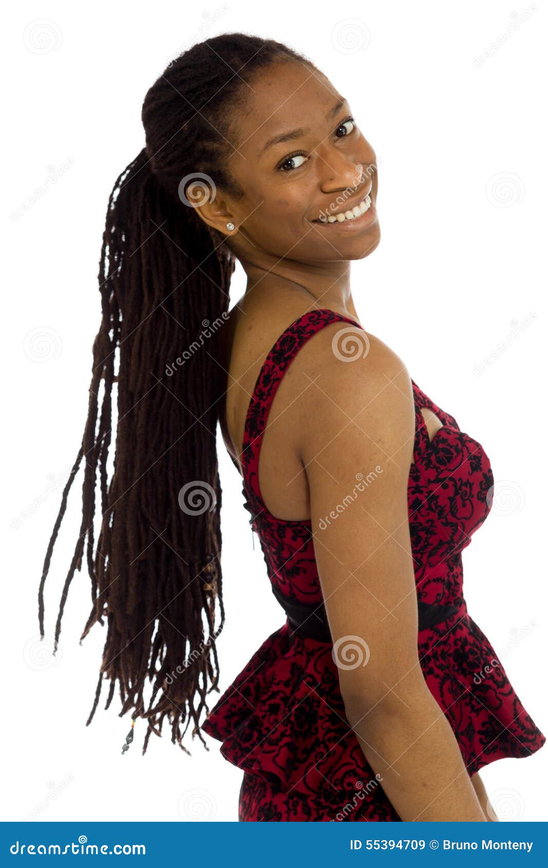 Model isolated turning stock image. Image of success - 55394709