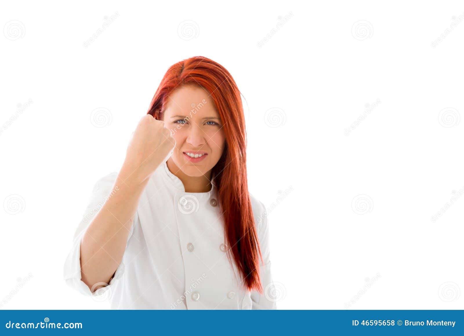 Model isolated on white stock photo. Image of cheerful - 46595658