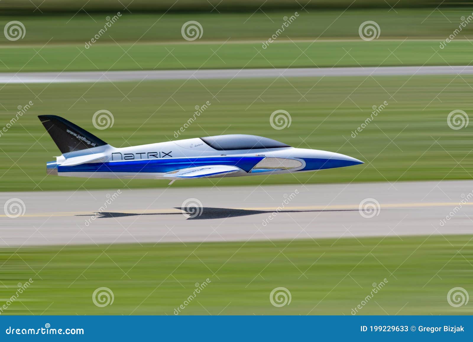 Model Jet Plane at High Speed Editorial Stock Photo - Image of meeting ...
