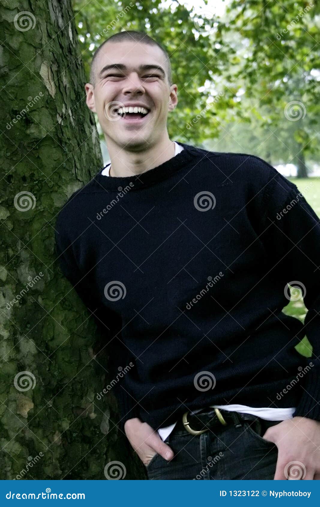 Model Laughing stock photo. Image of smiling, handsome - 1323122